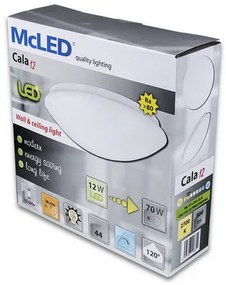 LED svítidlo McLED Cala 12 12W IP44 2700K teplá bílá ML-411.201.32.0
