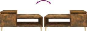 vidaXL Konferenční stolek 100 x 50 x 45 cm kompozitní dřevo [821129] Barva: hnědý dub