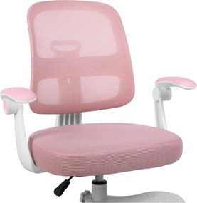 Dětská rostoucí židle Neoseat JUNI 013 — látka, růžová