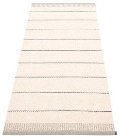 Vinylový koberec Pappelina BELLE Warm Grey velikost: 85x200cm