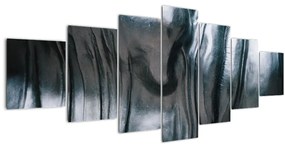 Obraz - Obličej z oceli (210x100 cm)