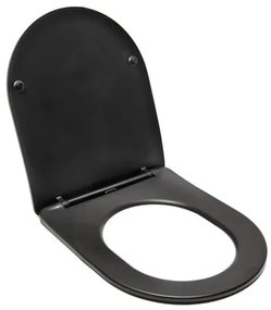 WC prkénko SAT Brevis černé SATBREP11BKM