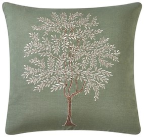 Bavlněný dekorační polštář 45x45 cm Woodland Trees Embroidered – Catherine Lansfield