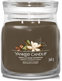 Yankee Candle – Signature svíčka Vanilla Bean Espresso (Espresso s vanilkovým luskem) Velikost: střední 368 g
