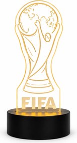 stolní LED světlo, dekorativní, noční, trofej FIFA MS 2026, 19x10x8 cm, plast, více barev, Dekorino LS20260009