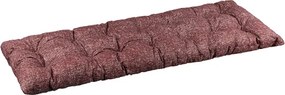 Bellatex Sedák na lavici prošívaný  Vínová rozměr 40x120 cm