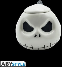 3D hrnek Abysse Corp Nightmare Before Christmas - Jack (svítící ve tmě) 350 ml Vícebarevná