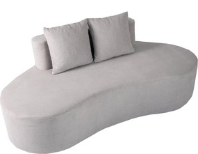 Costway 199 cm Pohovka s 2 polštáři a čalouněná rozkládací pohovka