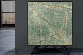 Designová vysoká komoda Quillon 120 cm přírodní kámen