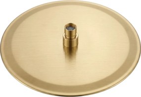 Rea Rea, kulatá dešťová sprcha 25cm, zlatá matná, REA-P8609