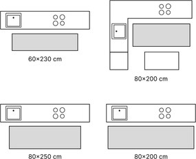 Zelený/v přírodní barvě ručně tkaný běhoun s příměsí juty 60x230 cm Effie Diamond – Flair Rugs