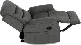 Polohovací křeslo šedé TV-4086 GREY2