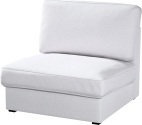 Potah na neskládací křeslo IKEA Kivik barva šedá látka pletený vzor