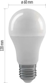 EMOS LED žárovka 10,5W E27 stmívatelná vypínačem ZQ5F52S