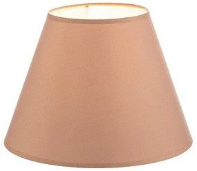 Stínidlo na lampu Sofia výška 21cm cappuccino/bílá