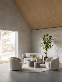 Dvoumístná lounge pohovka Lodi béžová