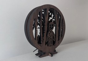 Li-Go "Grut" lampa 20x22cm provedení povrchu: dub světlý