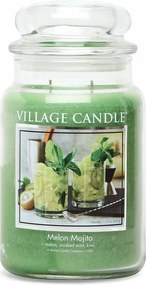 Velká svíčka Melon Mojito Village Candle