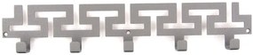 Kovový nástěnný věšák zig zag 40x7,5cm různé barvy Barva: Bílá