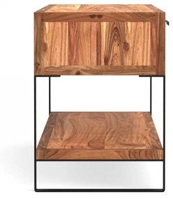 Massive home | Dřevěný tv stolek Grace z masivního palisandru 137cm - VÝPRODEJ MH1469X