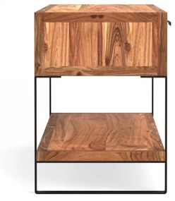Massive home | Dřevěný tv stolek Grace z masivního palisandru 137cm - VÝPRODEJ