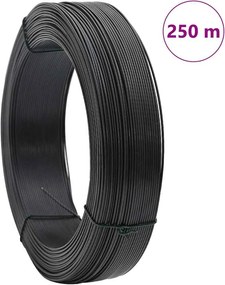 Plotový vyvazovací drát 250 m 2,3/3,8 mm ocelový antracitový 144481