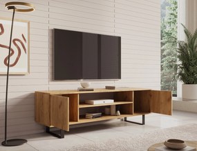 ADRK Furniture Skříňka RTV Lofter 155 cm RTV-LOF-OC-155