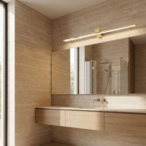 Toolight Rea, Koupelnové nástěnné LED svítidlo SWE045-1W 80 cm GOLD, OSW-20145