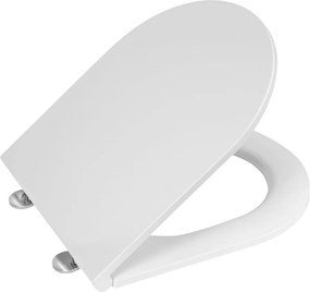 Isvea Isvea, SISTEMA A WC sedátko SLIM, Soft Close, Easy Take, bílá, 40KF0200I