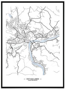 Ústí nad Labem - 50x70 cm Obraz