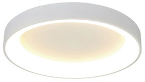 Mantra Niseko II, stropní kruhové svítidlo LED 30W, 2700-5000K, dálk. ovládání, bílá, průměr 38cm