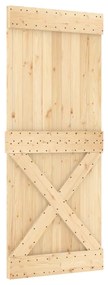 Dveře NARVIK 85 x 210 cm masivní borové dřevo - Default Title
