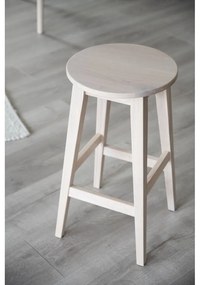 Barová stolička z dubového dřeva v přírodní barvě (výška sedáku 65 cm) Austin – Rowico
