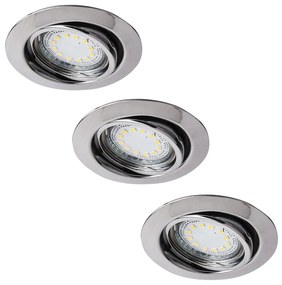 Rabalux 1050 - SADA 3xLED Podhledové svítidlo LITE 3xGU10-LED/3W/230V