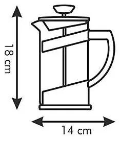 Tescoma TEO konvice na čaj a kávu 0,6 l