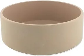 DOG FANTASY Miska EcoStyle béžová / Plastová / 17 cm / 1150 ml
