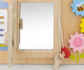 Viga 44823 Dřevěná manipulační tabule Domeček objevování a učení PolarB
