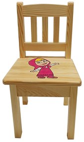 Via-nábytek Dětská židlička Povrchová úprava: Moření odstín olše