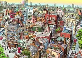 HEYE Puzzle Sherlock / 2000 dílků / 97 × 69 cm