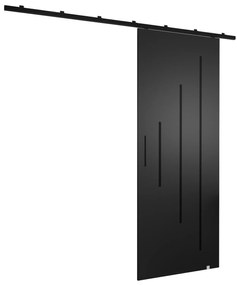 Posuvné dveře 90 cm Zodiac Y (černá matná). 1074278