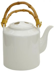 Bílá porcelánová konvice na čaj Libellule – 1500 ml