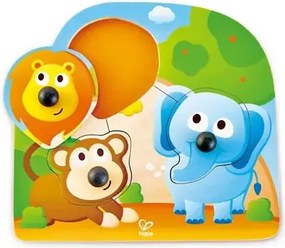 Hape Puzzle s úchytkami - Divočina / od 1 let
