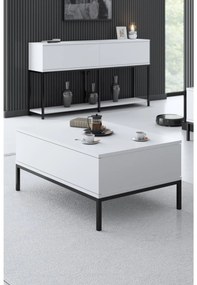 Konferenční stolek Lurde (černá + bílá). 1089591