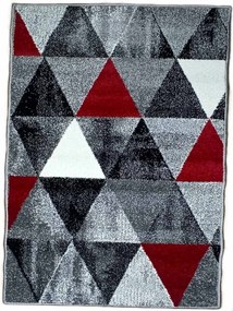 Weltom kusový koberec Silver Balt 0308/19 160x220cm červený