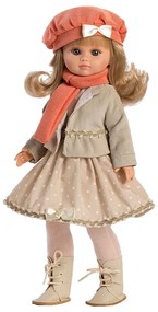 BERBESA luxusní dětská panenka Magdalena 40 cm