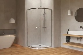 Sprchový kout čtvrtkruh 90x90 cm SAT Project SATBKMUS90CRT