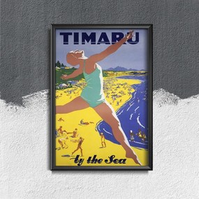 Plakát Timar nový zéland u moře