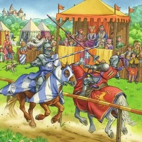 Ravensburger Rytíř / 3x49 dílků / od 5 let