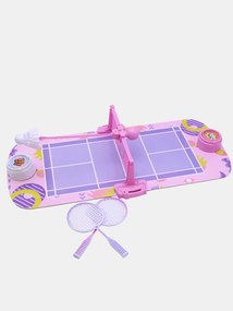 Sinsay - Sada na mini badminton - pastelová růžová