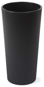 PLASTOVÝ KVĚTINÁČ URBANIKA ECO 46X25 CM ČERNÁ